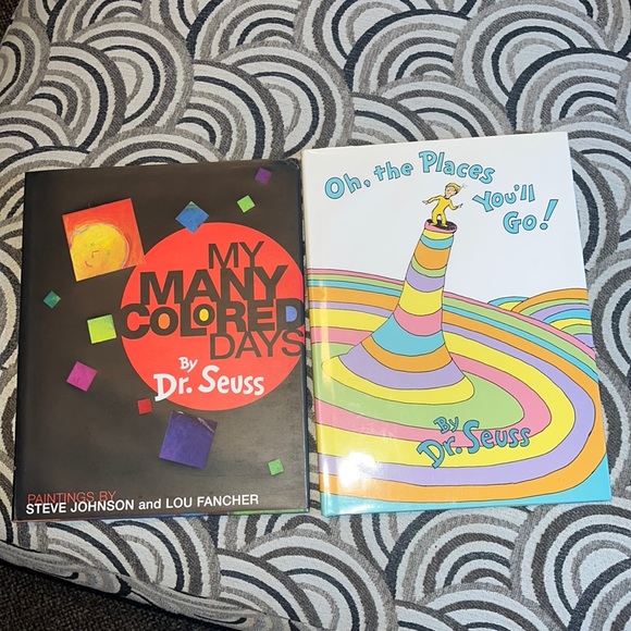 Dr. Seuss | Other | Dr Seuss My Many Colored Days Lot 2 Vintage Books ...